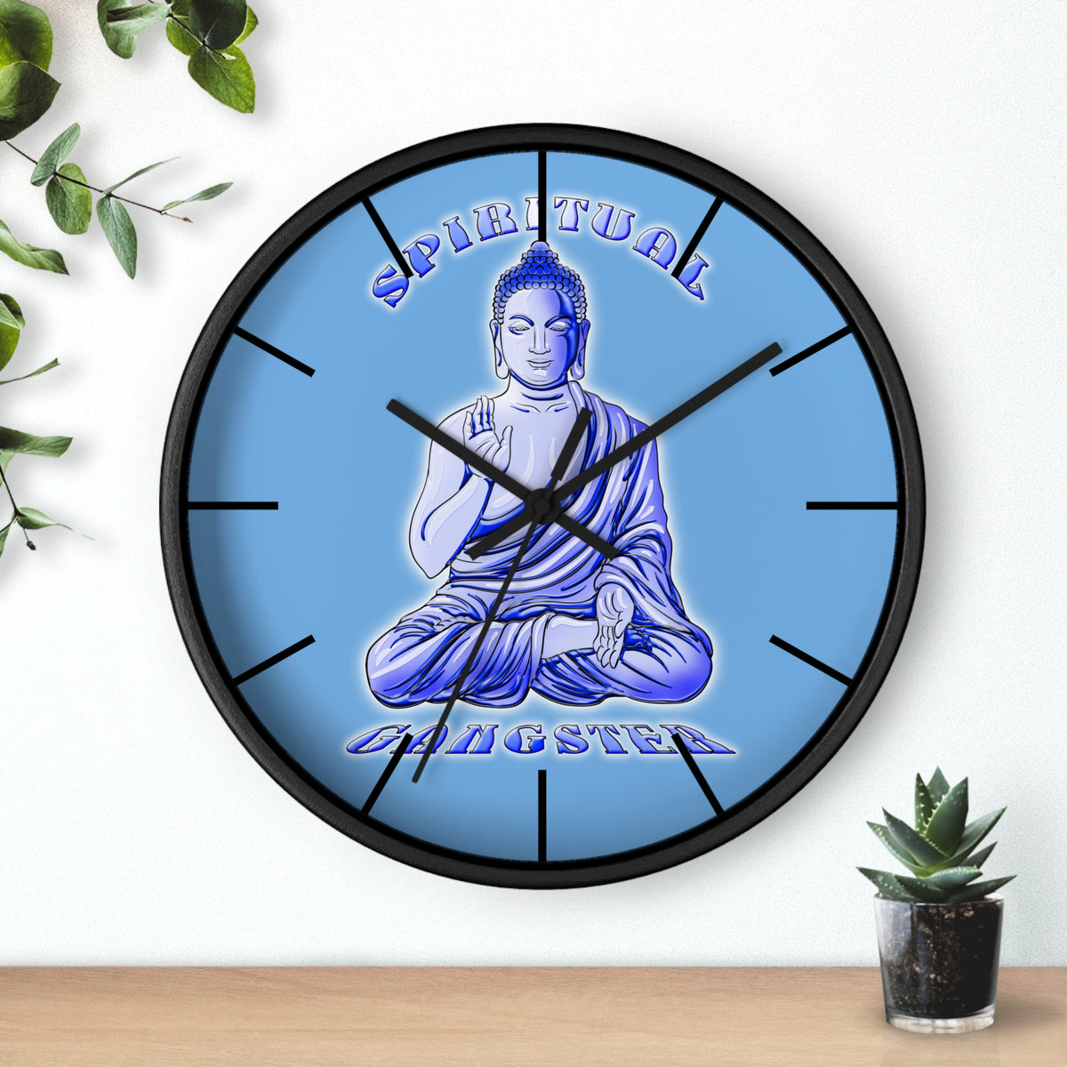 Spititual Gangster Wall clock – nawears