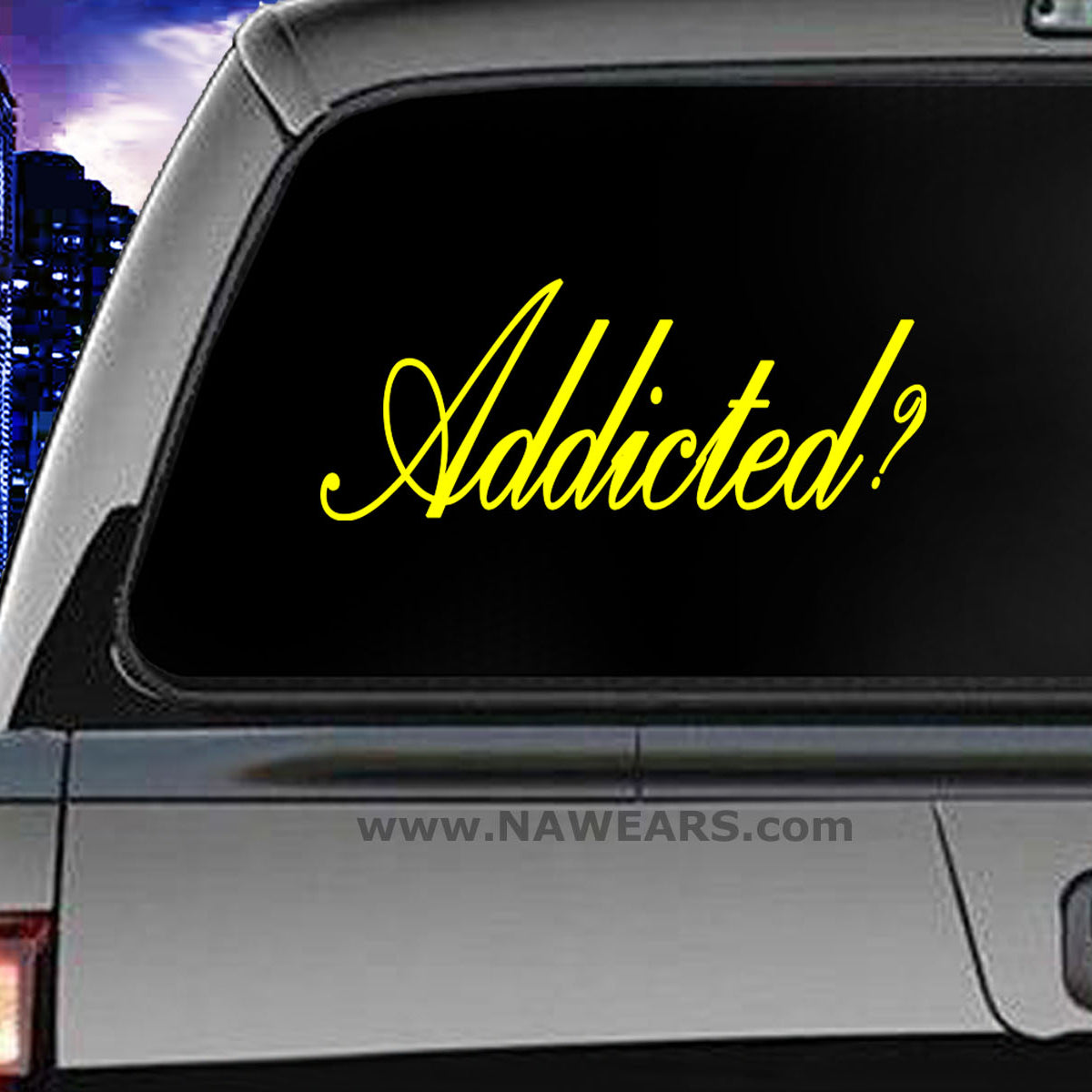 Alcoholics Anonymous - Win Decal - NA Addicted – nawears