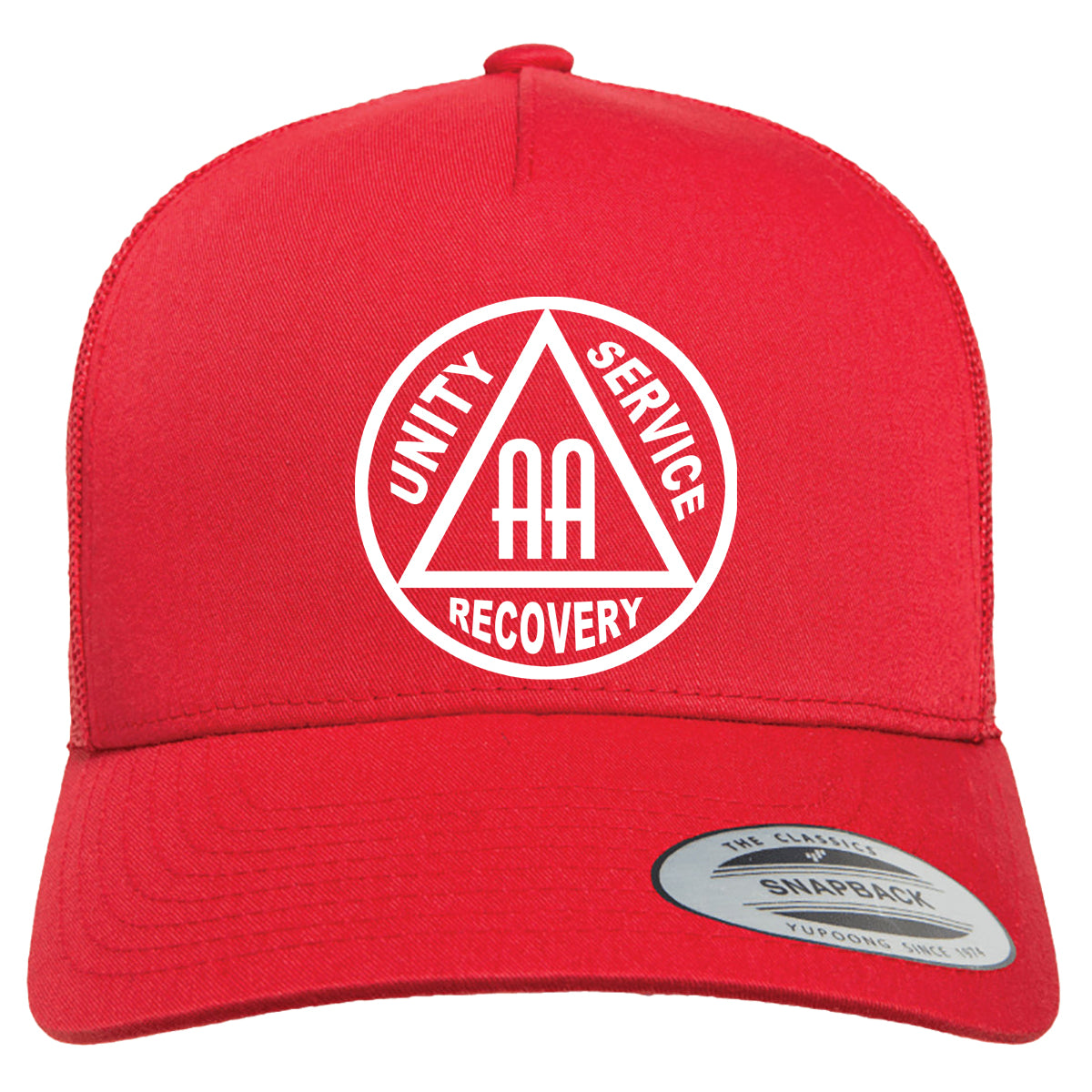 NAWEARS, Alcoholics Anonymous Hats, Trucker Cap - Double AA Symbol ...