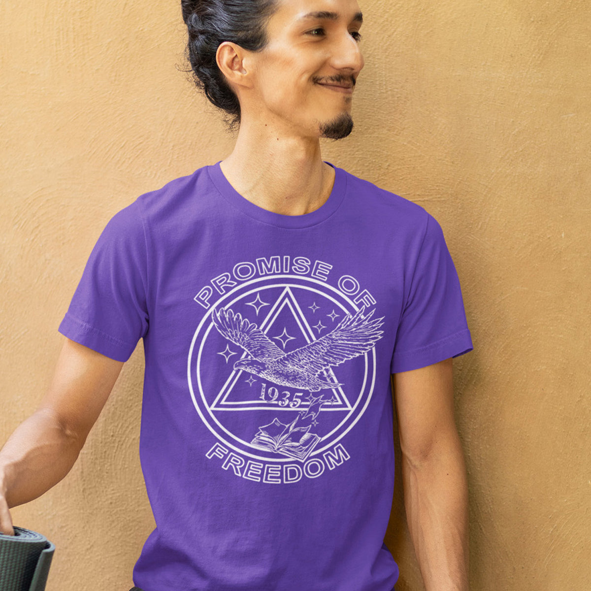 AA Shirts, Alcoholics Anonymous Tee, AA PROMISE OF FREEDOM T-shirt ...