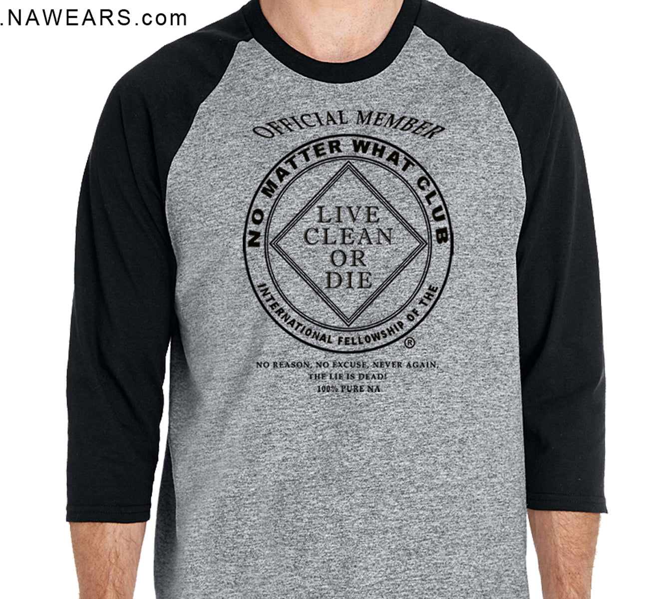 NAWEARS, Narcotics Anonymous Unisex T-shirts, NA Shirts – nawears