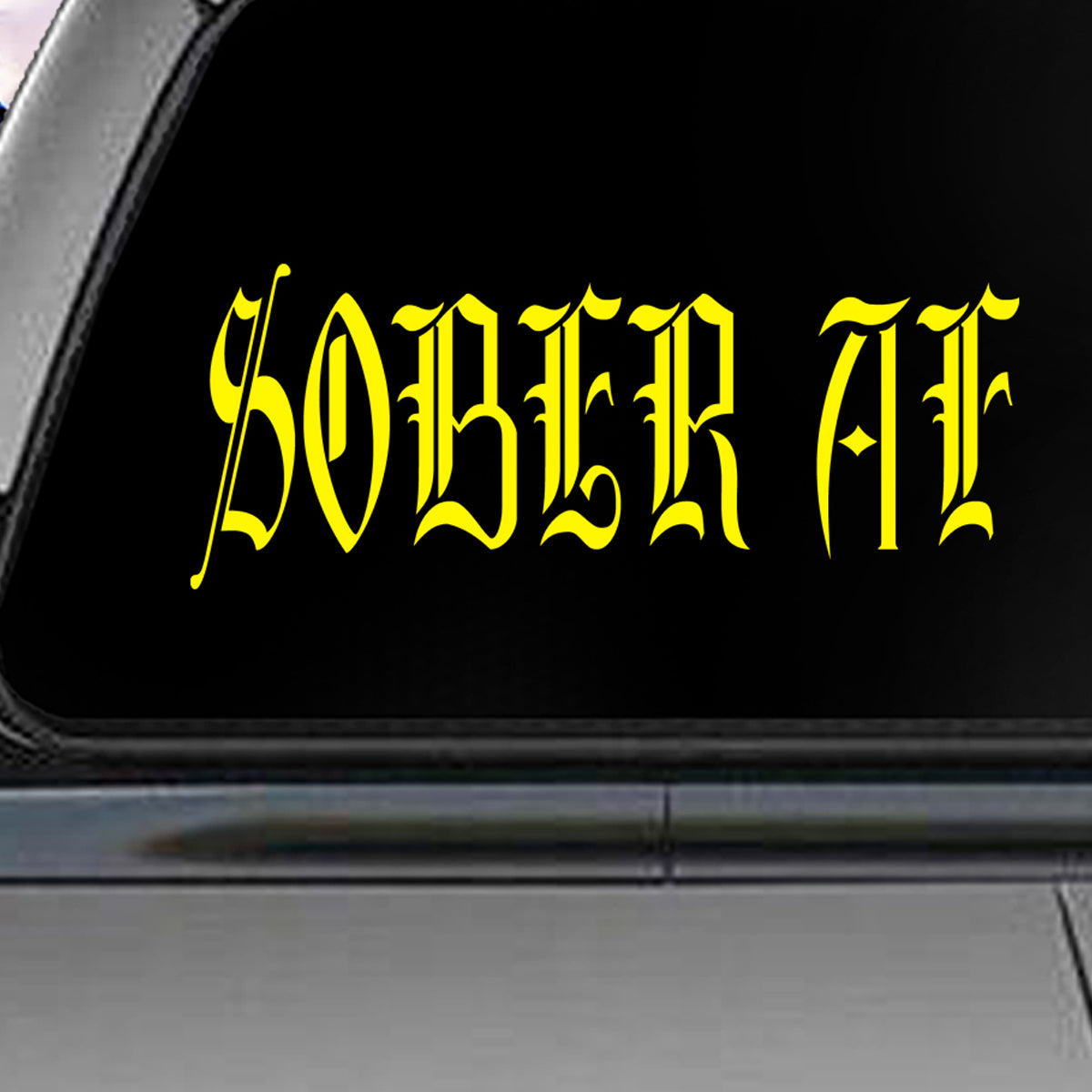 Narcotics Anonymous Win Decal - SOBER AF Window Decals – nawears