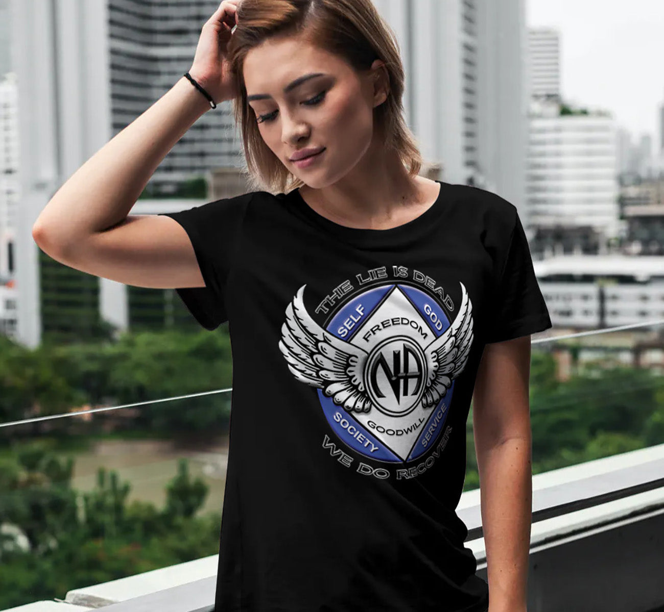 NAWEARS, Narcotics Anonymous Ladies T-shirts, NA Ladies Tee – nawears