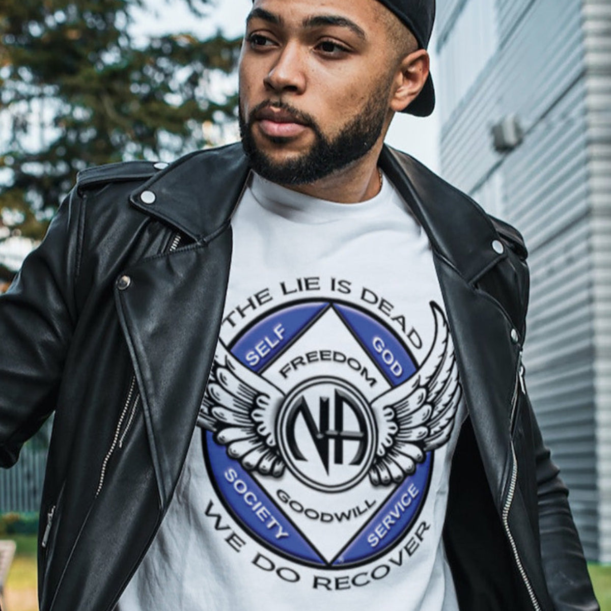 NAWEARS, NA Clothing, NA Shirts, NA Gifts, Winged NA Symbol Tee – nawears