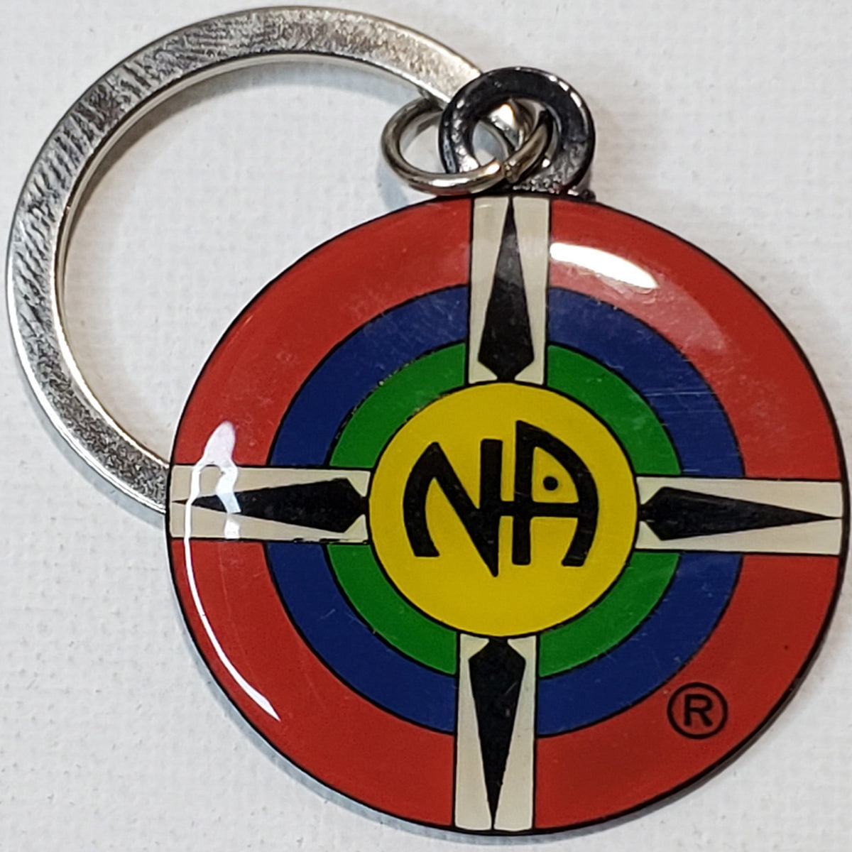 NAWEARS, Narcotics Anonymous Gifts, NA Jimmy K Logo Key Tag – nawears