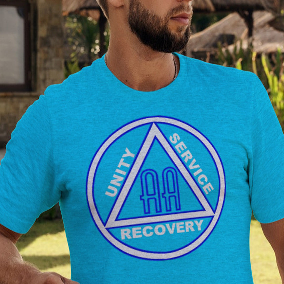 AA Shirt, Alcoholics Anonymous Shirts, AA 10" AA Symbol T-shirt – nawears