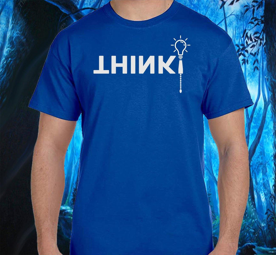 AA Shirt, Alcoholics Anonymous Shirts, AA THINK ! Upside Down T-shirt ...