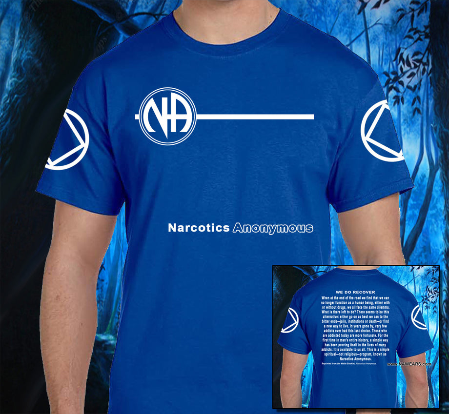 NAWEARS, Narcotics Anonymous Unisex T-shirts, NA Shirts – nawears