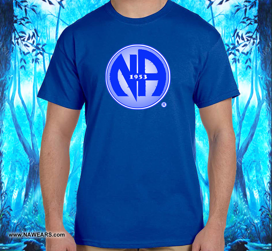 NA BLUE 1953 Tee, NA Shirts, Narcotics Anonymous Shirt, – nawears