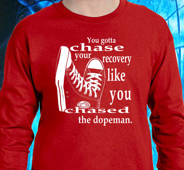 NA - CHASE YOUR RECOVERY, NA Shirts, Narcotics Anonymous Shirt – nawears