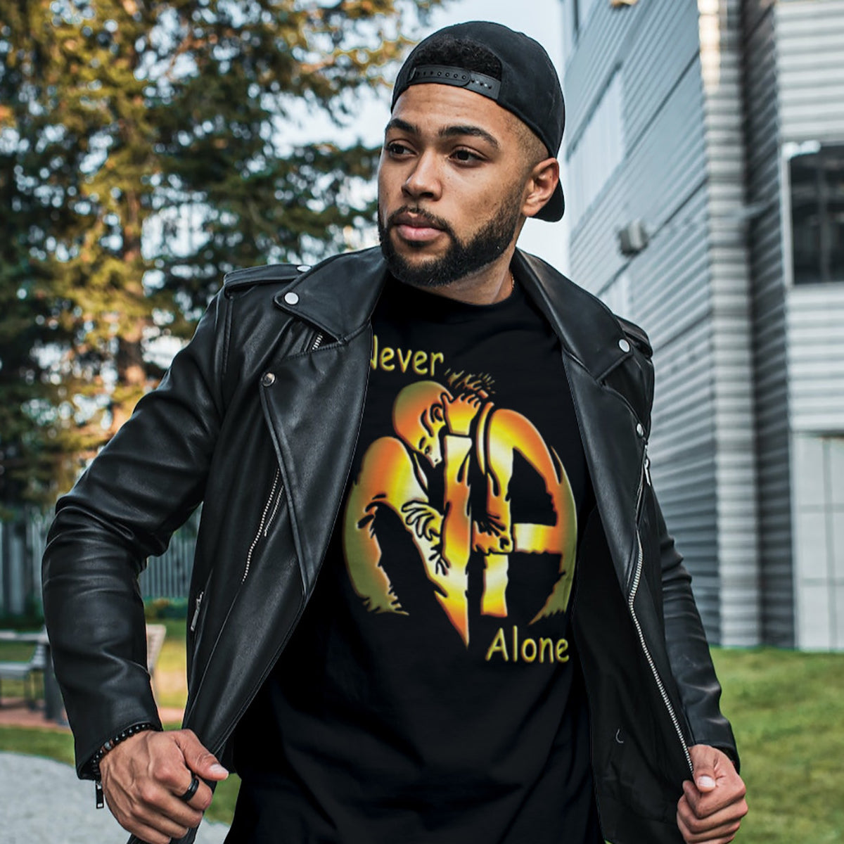 NA Shirts, Narcotics Anonymous Shirt, HUGS NEVER ALONE V. 2.0 Shirt ...