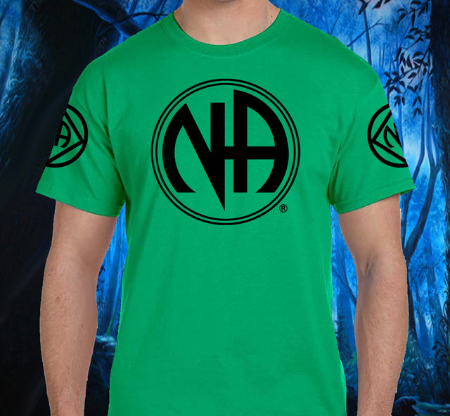 LARGE NA SYMBOL Shirt, NA Shirts, Narcotics Anonymous Shirt – nawears