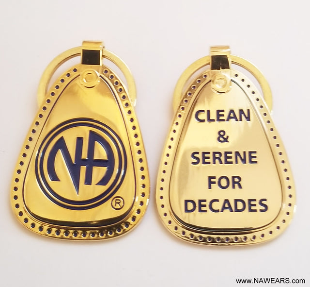 NAWEARS, Narcotics Anonymous Gifts,NA Gold Multiple Year Tag – nawears