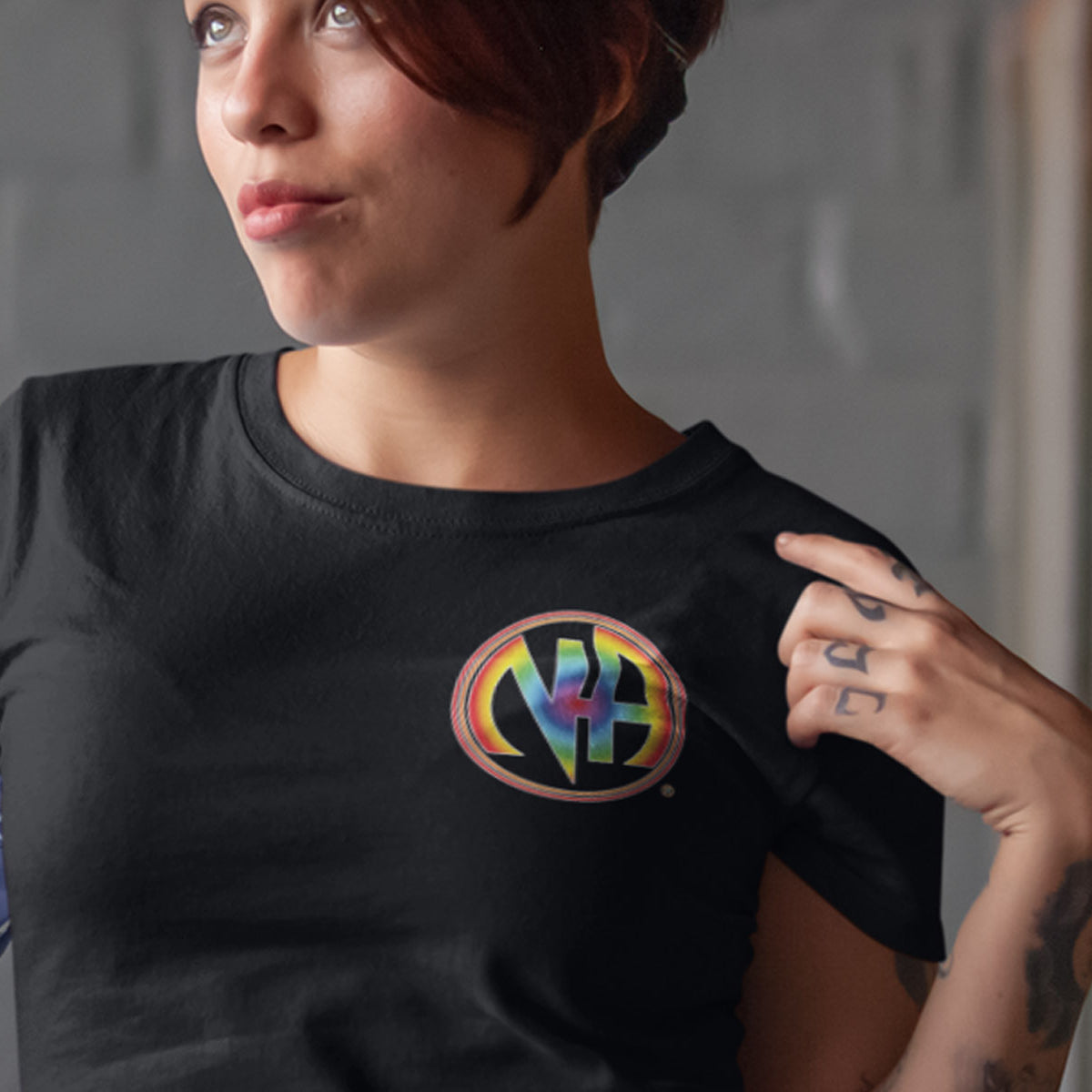 NA Shirts, Narcotics Anonymous Shirt, NA RAINBOW SYMBOL Tee – nawears