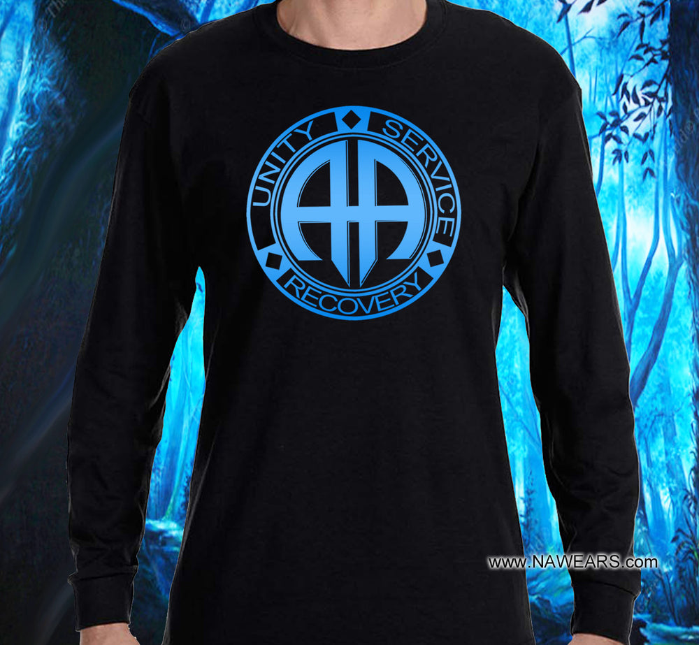 AA Shirt, Alcoholics Anonymous Tee, AA UNITY SERVICE RECOVERY T-shirt ...