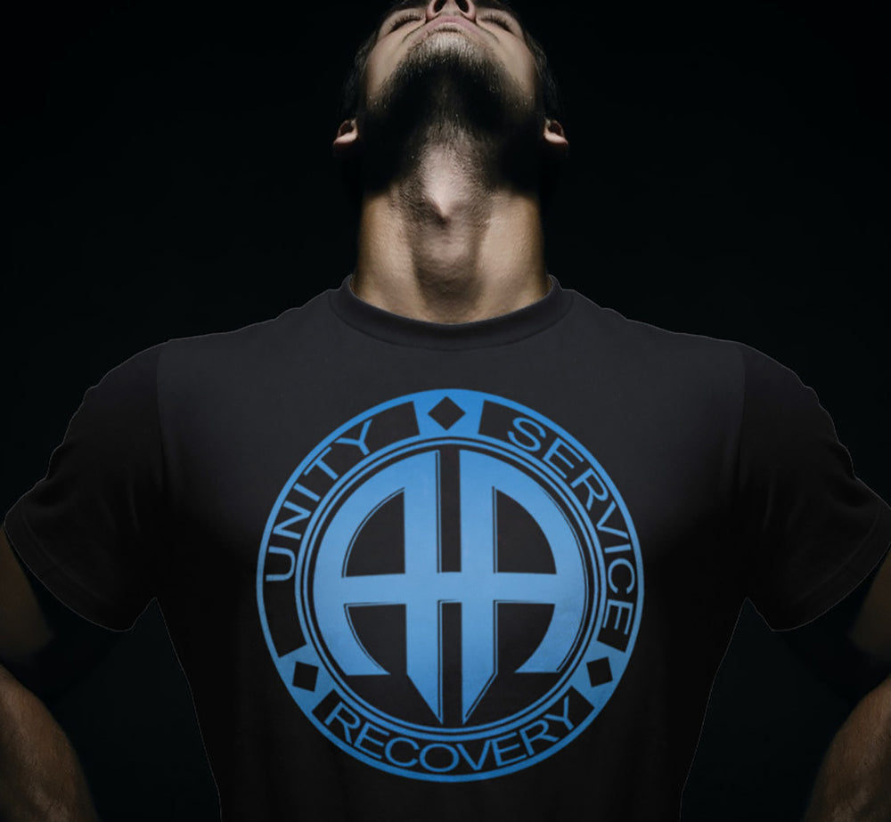 AA Shirt, Alcoholics Anonymous Tee, AA UNITY SERVICE RECOVERY T-shirt ...