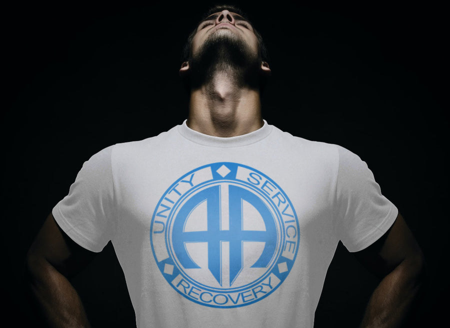 AA Shirt, Alcoholics Anonymous Tee, AA UNITY SERVICE RECOVERY T-shirt – nawears
